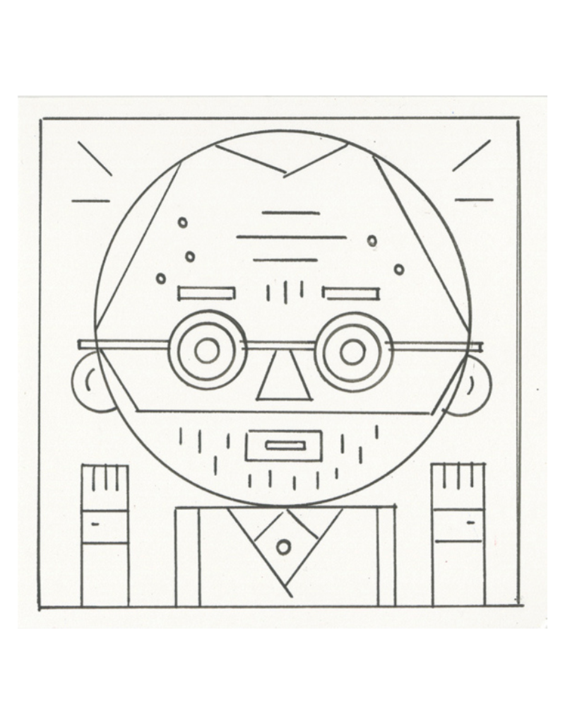 Small Self-Portrait, 2023 by Ivan Brunetti - Columbia College Chicago