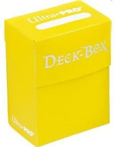 Deck Box: Solid Yellow - Labyrinth Games & Puzzles