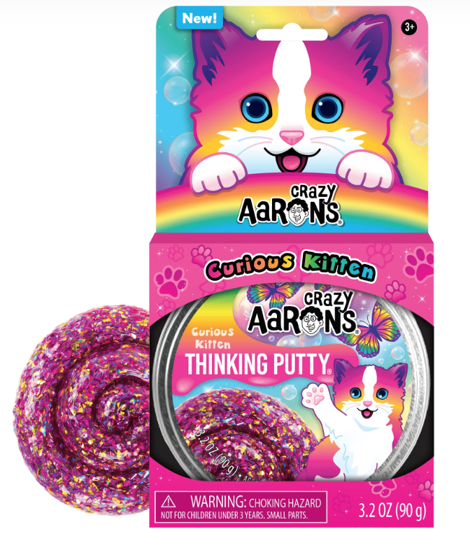 Crazy Aaron's Thinking Putty® – Curious Kitten Putty Pets (4 ...
