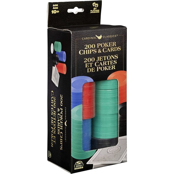 Poker Chip 100 Piece Set Cardinal Classics - Labyrinth Games & Puzzles