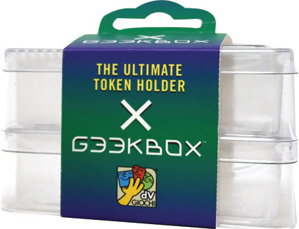 Geekbox: The Ultimate Token Holder (Wide, 2 up) - Labyrinth Games & Puzzles