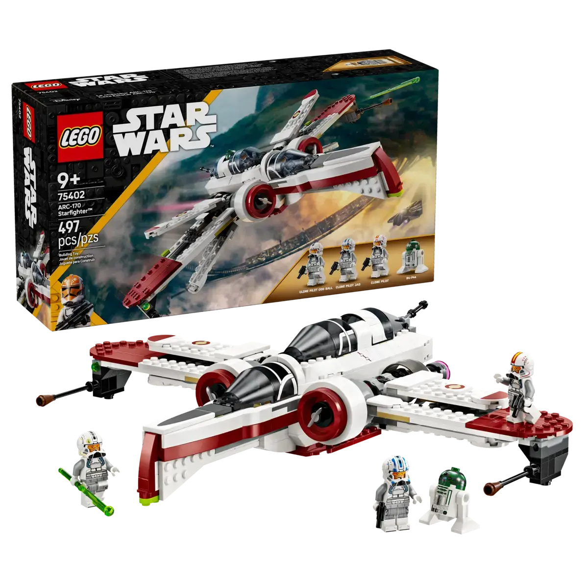 LEGO Star Wars ARC-170 Starfighter - Labyrinth Games & Puzzles