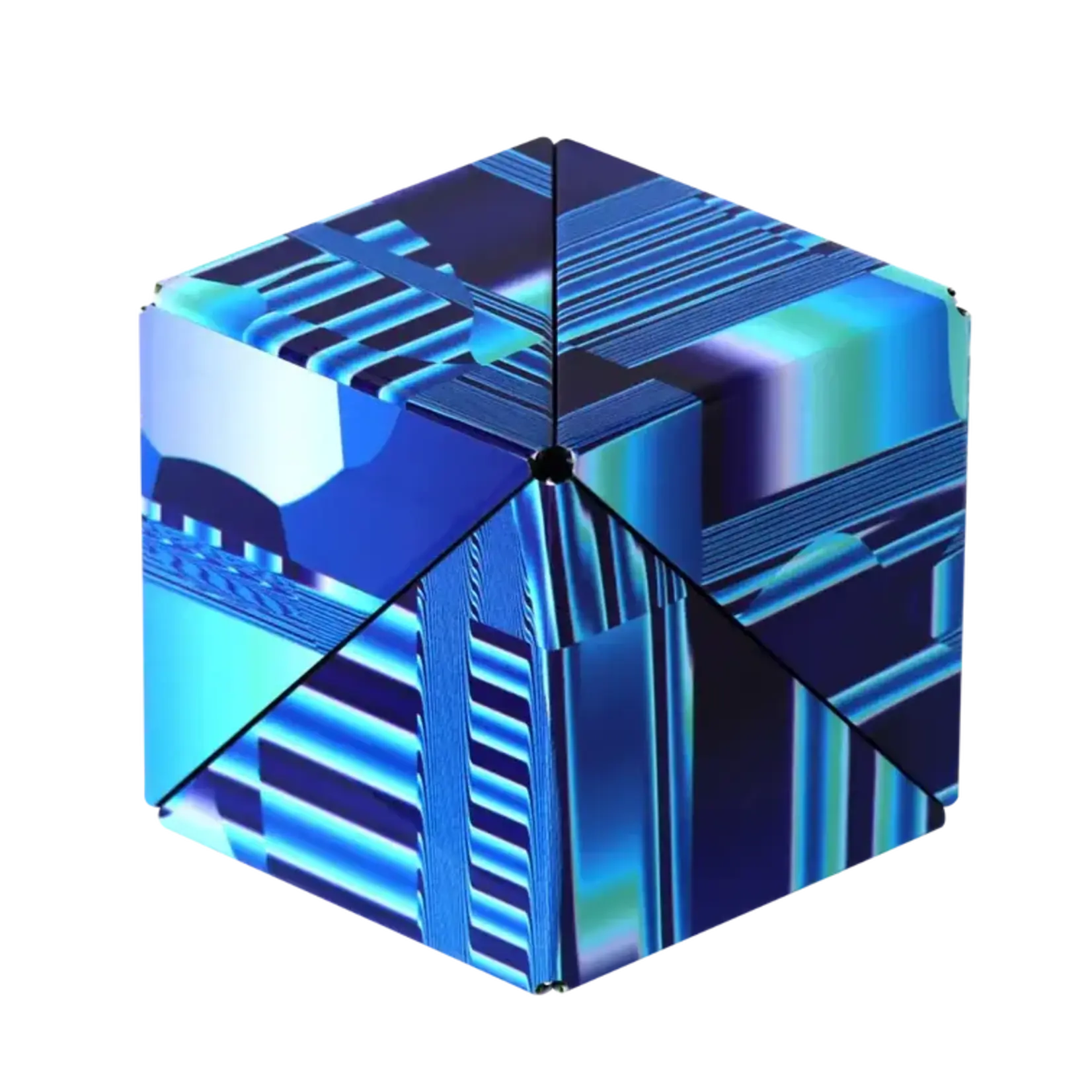 Shashibo Cube Art Worx Blue Crystal - Labyrinth Games & Puzzles