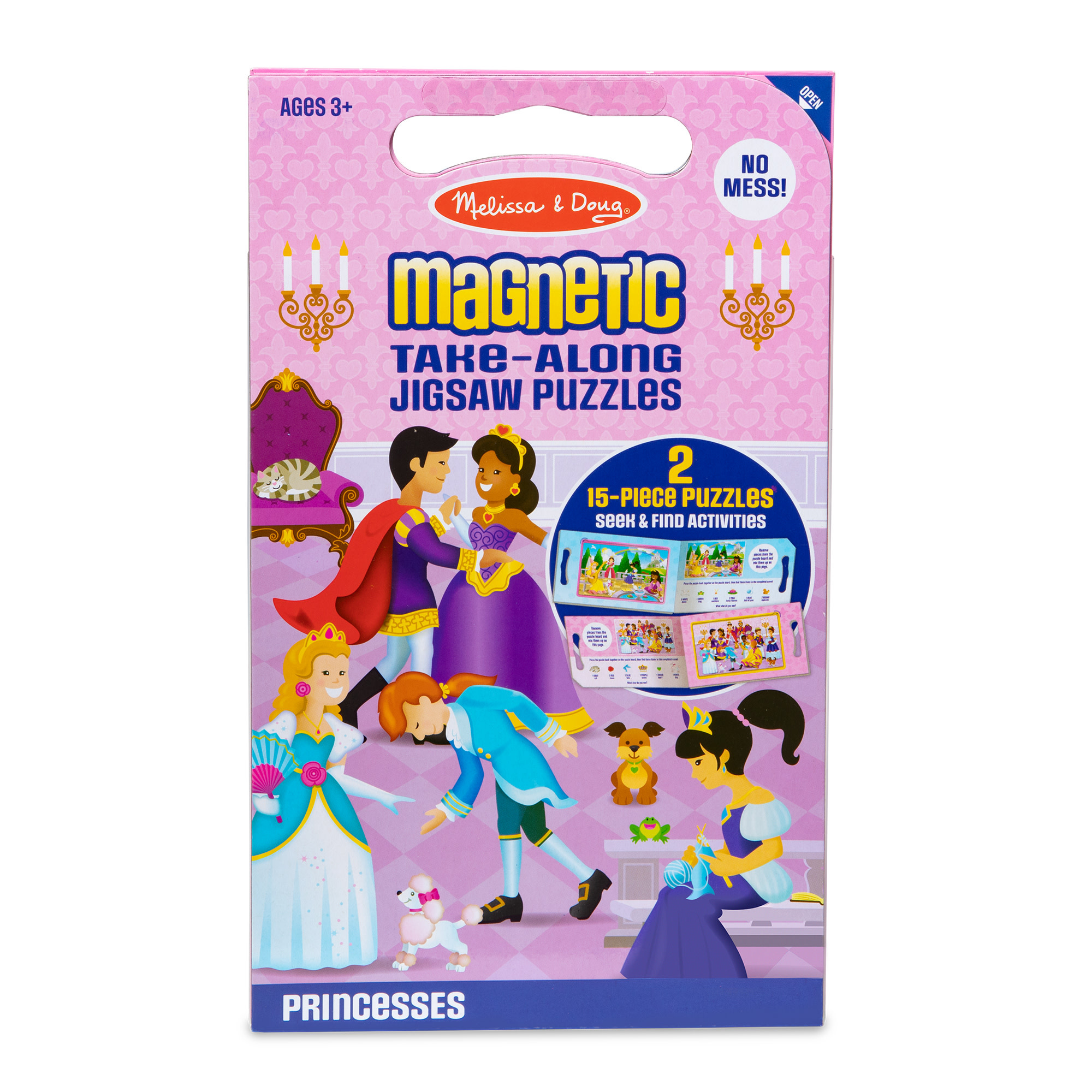 Take Along Puzzles: Princesses (Set of 2, Magnetic) - Labyrinth Games ...