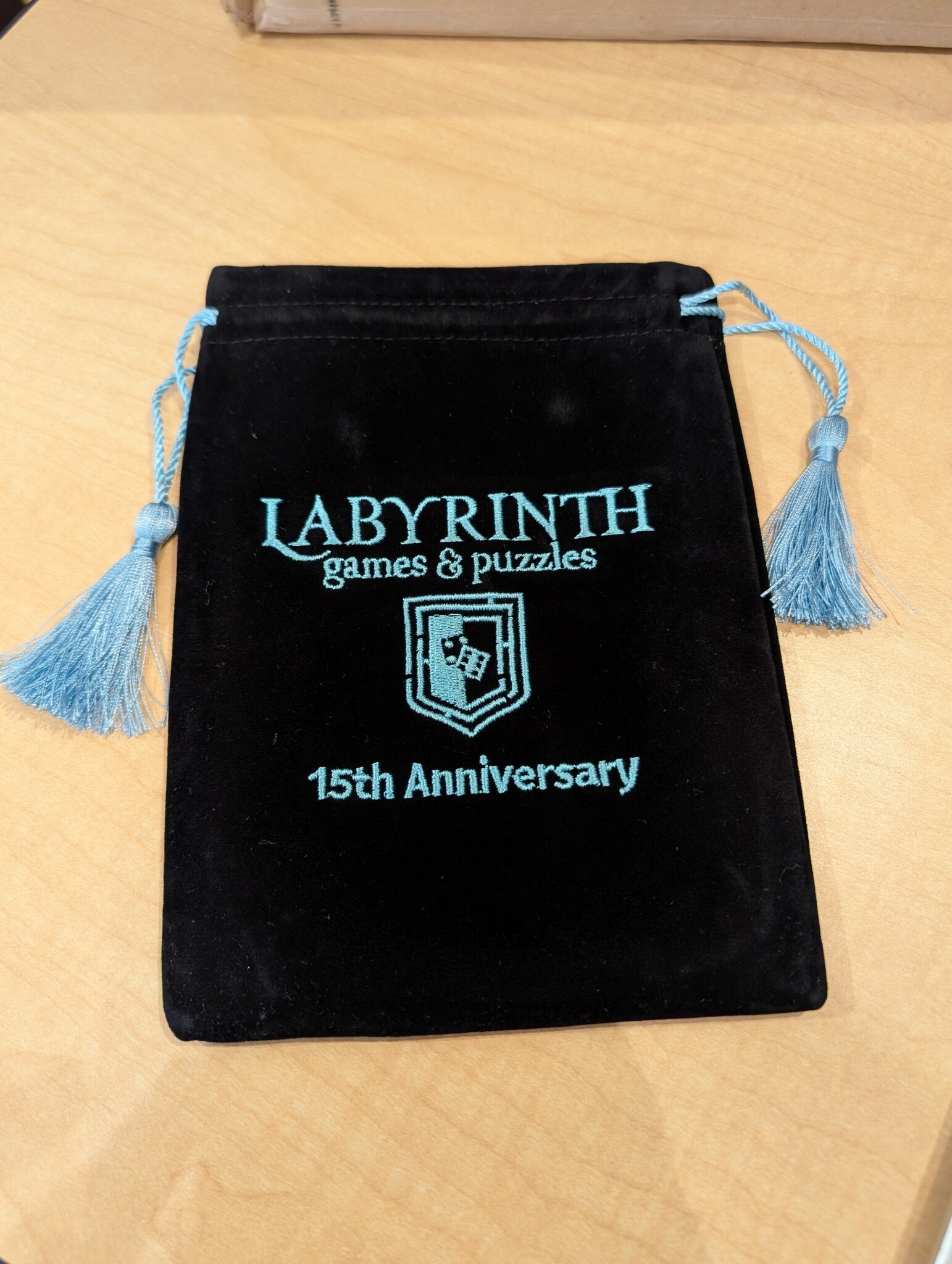 Labyrinth 15th Anniversary Dice Bag - Labyrinth Games & Puzzles