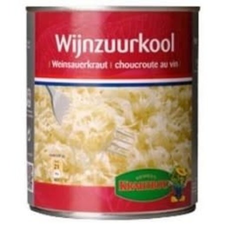 Krautboy Wine Sauerkraut Tin 850ml - Coombs Wooden Shoe Dutch Import ...