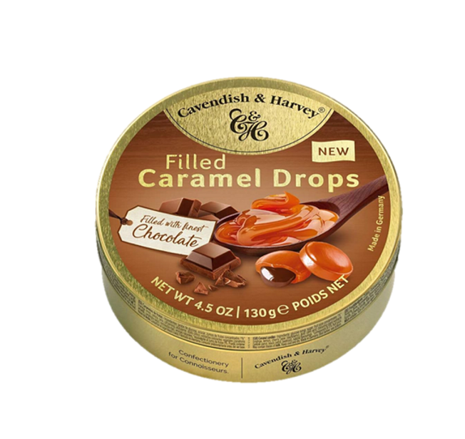 Cavendish Chocolate Filled Caramel Drops - Coombs Wooden Shoe Dutch ...