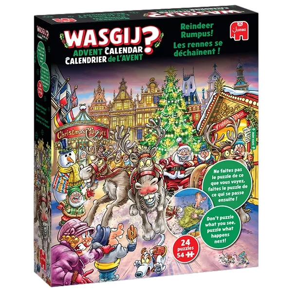 2025 Wasgij Advent Calendar - Coombs Wooden Shoe Dutch Import Store Ltd.
