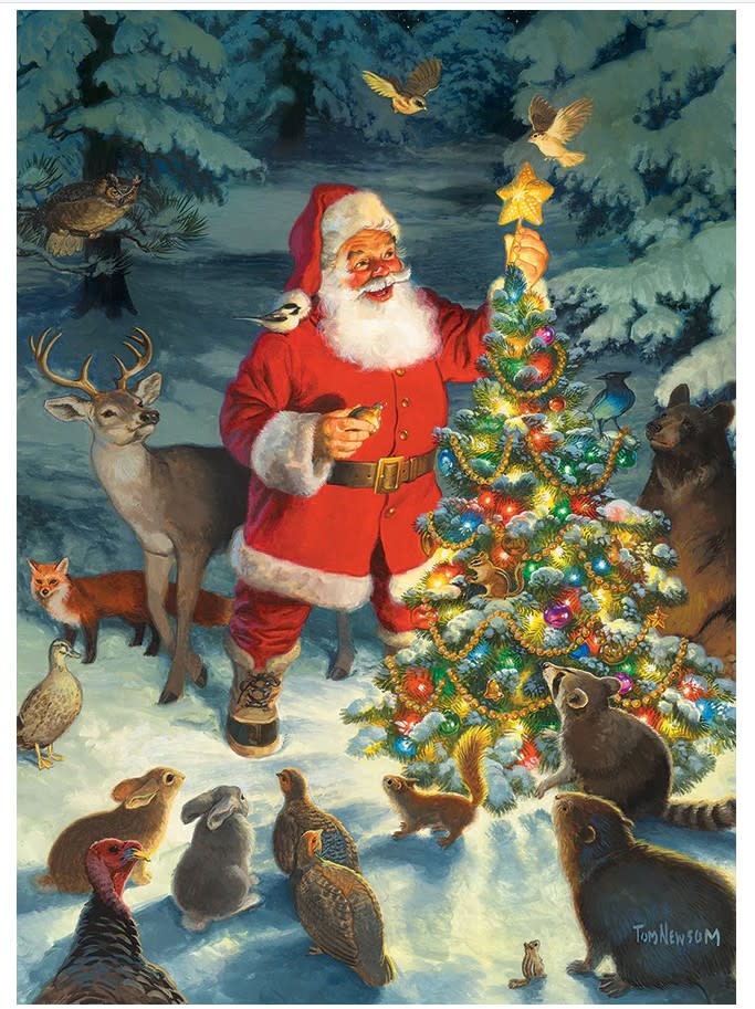 Santa's Tree Puzzle 1000pc (LB) - Coombs Wooden Shoe Dutch Import Store ...