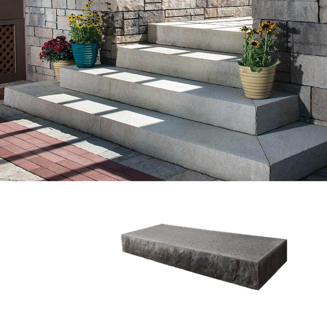 Belgard Landings Step Unit (48 x 18 x 6 - LxDxH) - Livingstone Outdoor