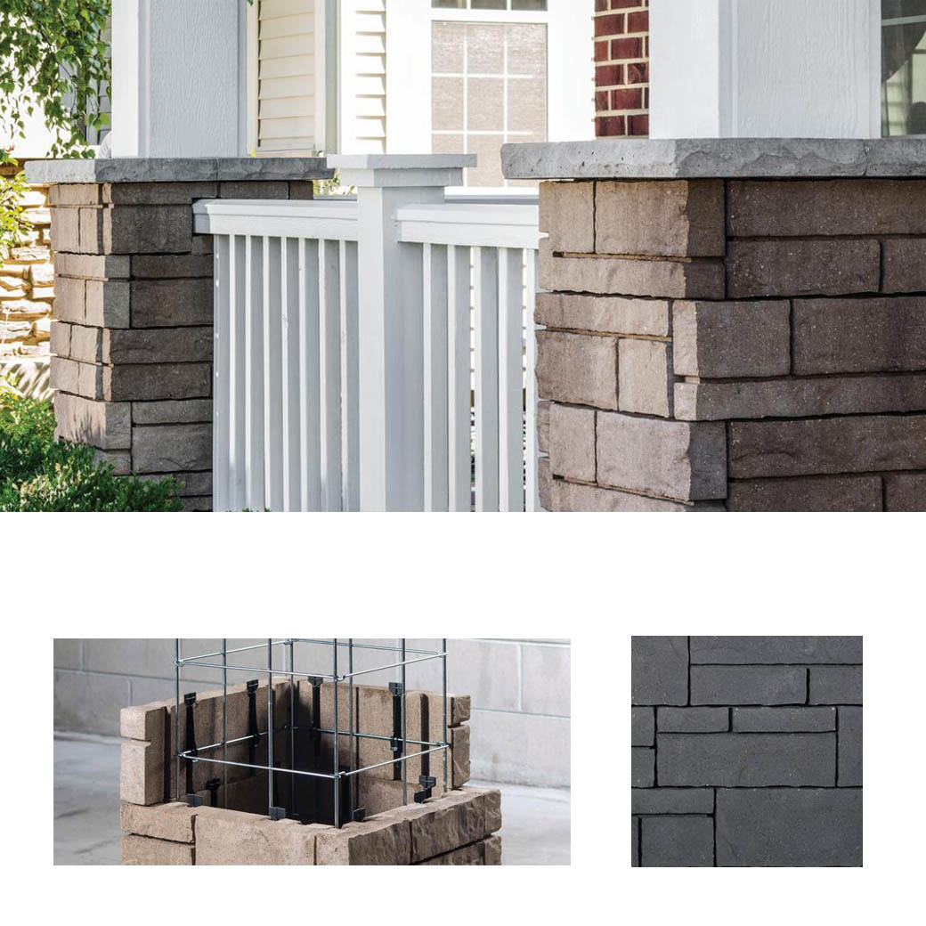 Belgard Tandem Column Kit (2 Columns) - Livingstone Outdoor