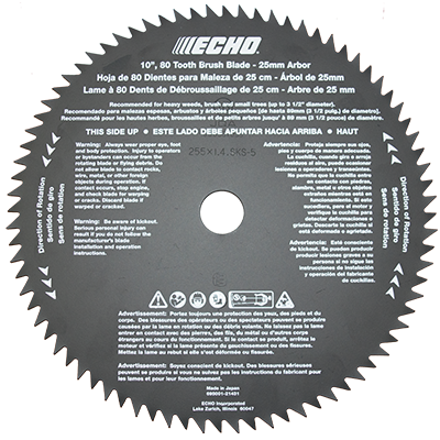 ECHO 80 Tooth Blade 8”25mm - Livingstone Outdoor