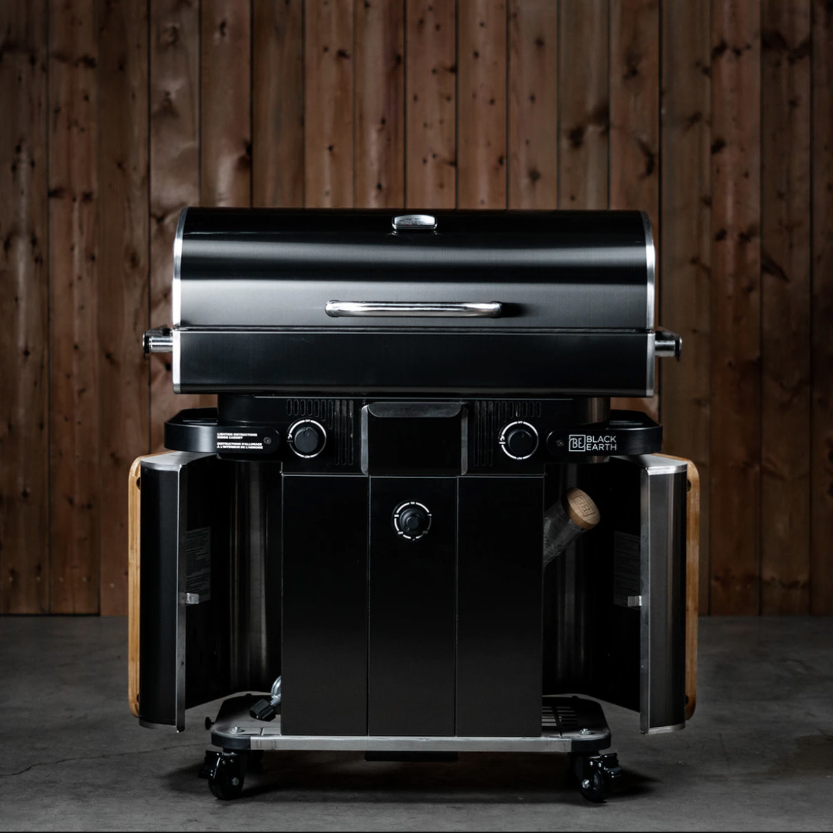 Black Earth Grills Hybrid Grill - Freestanding - Livingstone Outdoor