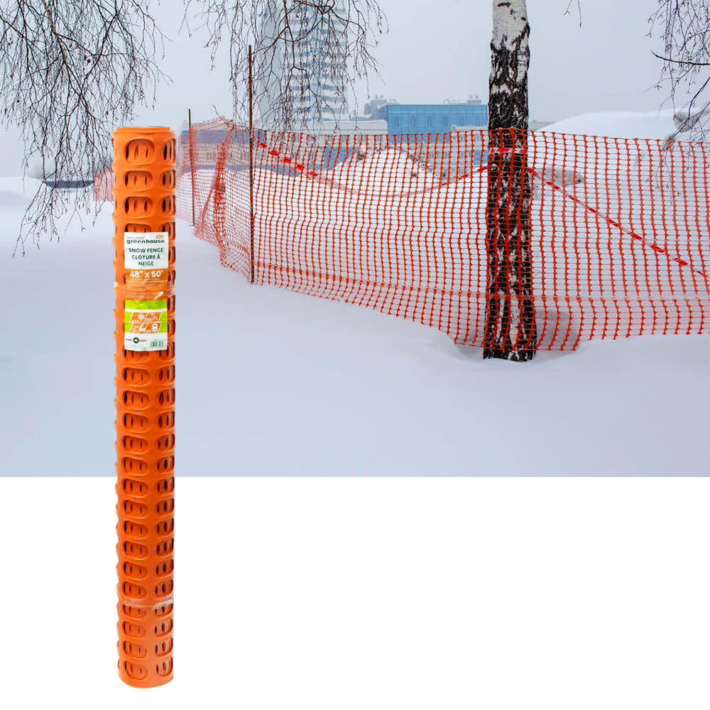 Snow Fence 48in x 50ft - Livingstone Outdoor