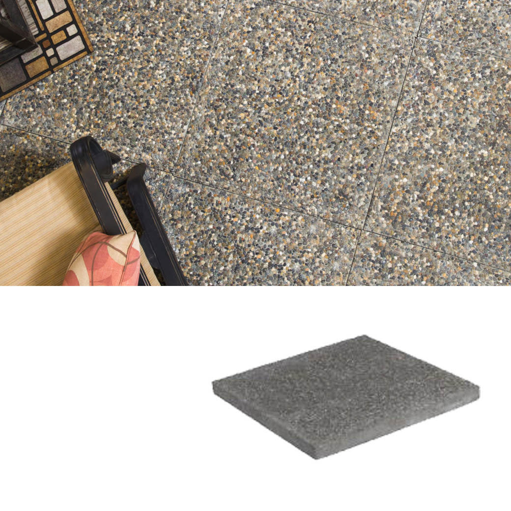 Belgard Kingston Square Exposed Slab 16x16 (45mm) - Livingstone Outdoor
