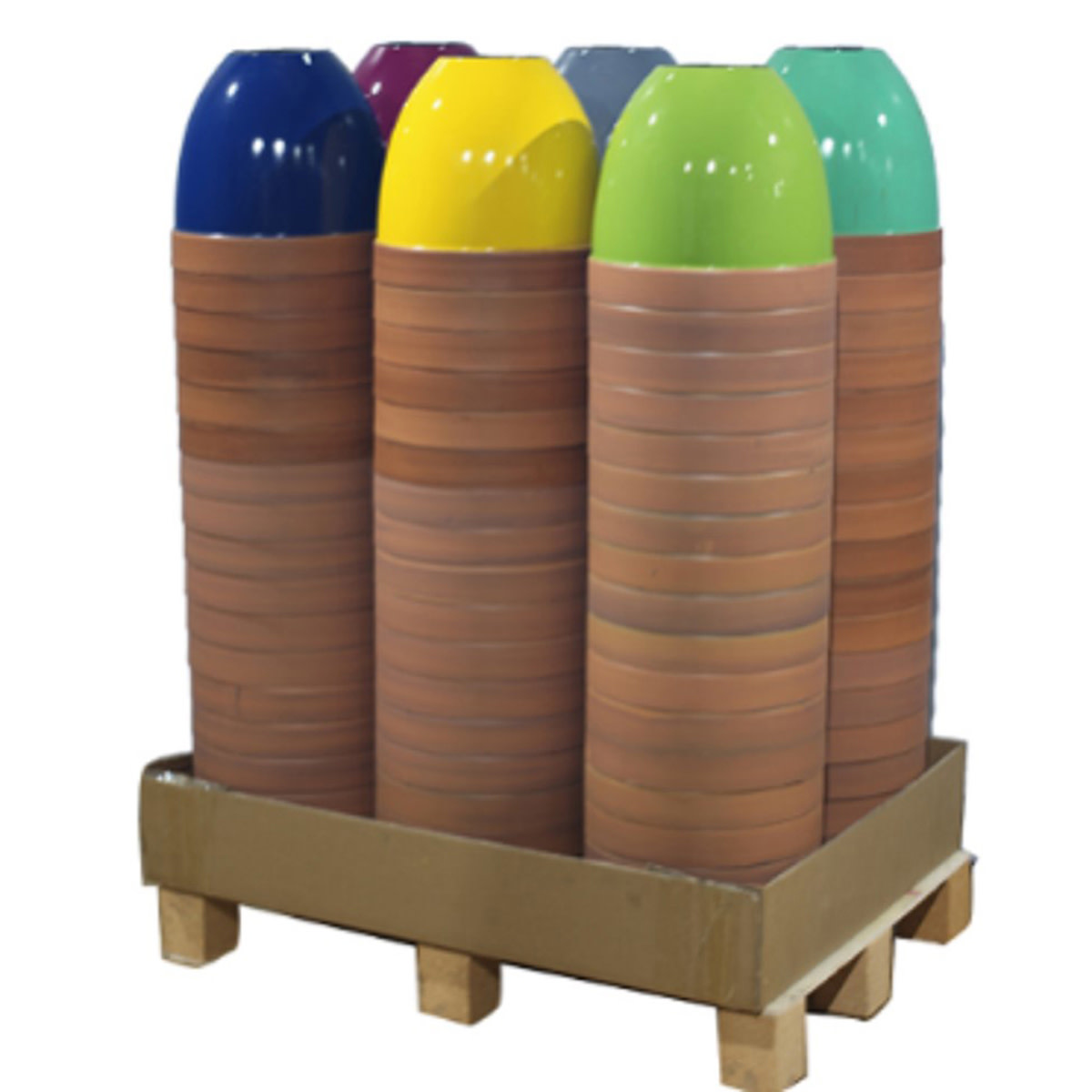 12" Assorted Poly Resin Planter - Livingstone Outdoor