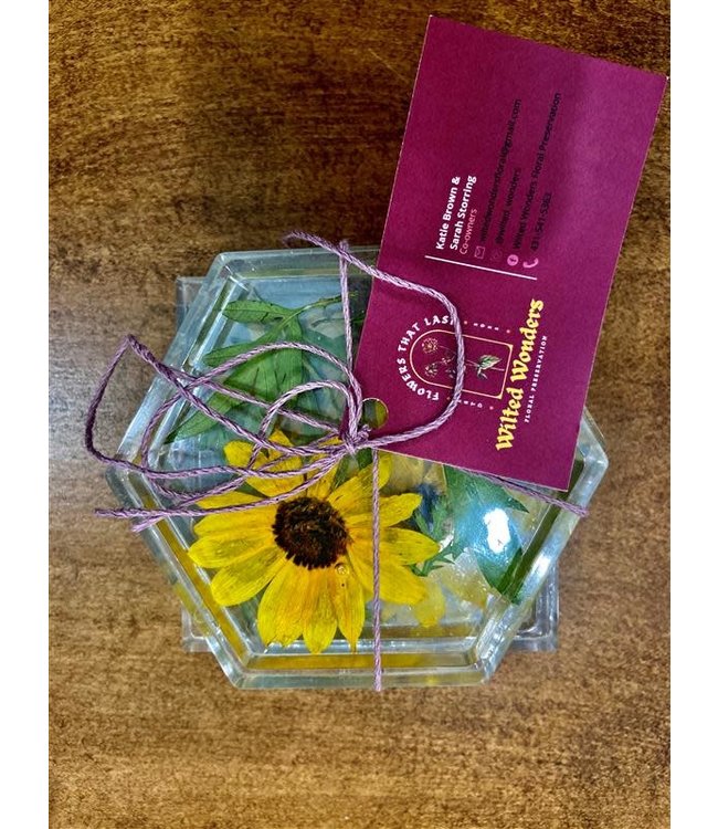 Wilted Wonders (C) Coasters- Set of Two - Livingstone Outdoor