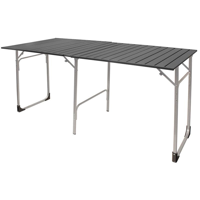 Slim Fold XL Table-Black Chrome - Livingstone Outdoor