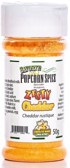 Popcorn Shakers - Zesty Cheddar 50g - Livingstone Outdoor