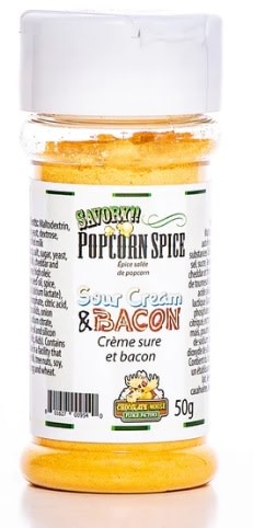 Popcorn Shakers - Sour Cream & Bacon 50g - Livingstone Outdoor