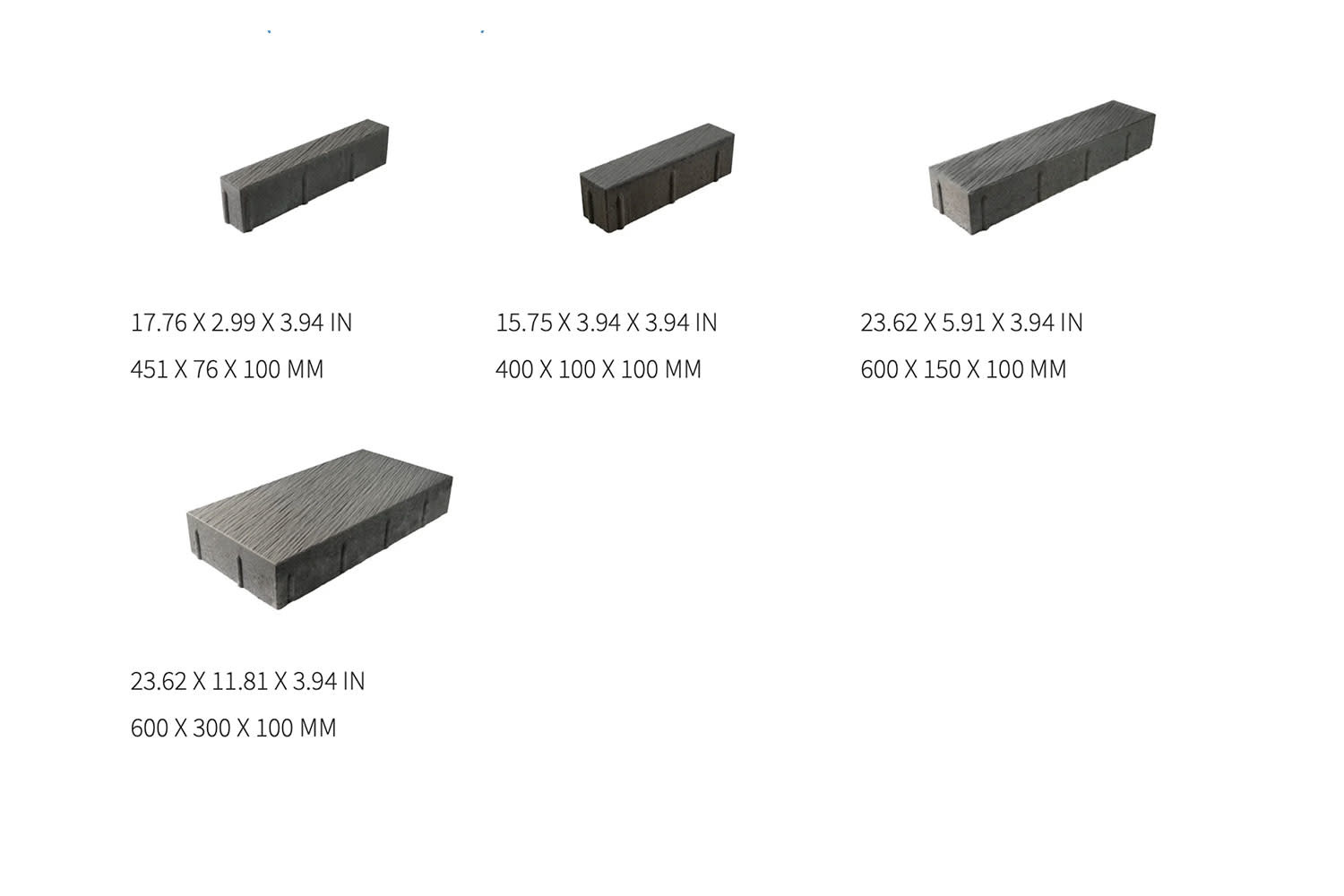 Barkman Broadway Contour Paver 100mm - Livingstone Outdoor