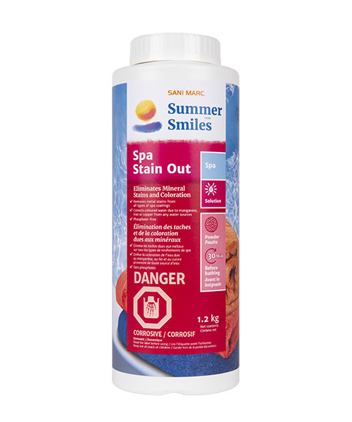 1.2 KG SUMMER SMILES SPA STAIN OUT - Livingstone Outdoor