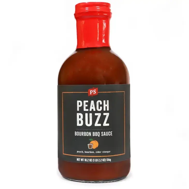 Peach Buzz - Hickory Whiskey BBQ Sauce - Livingstone Outdoor