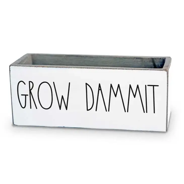 Pinetree Innovations Grow Dammit | Succulent Pot - Livingstone Outdoor