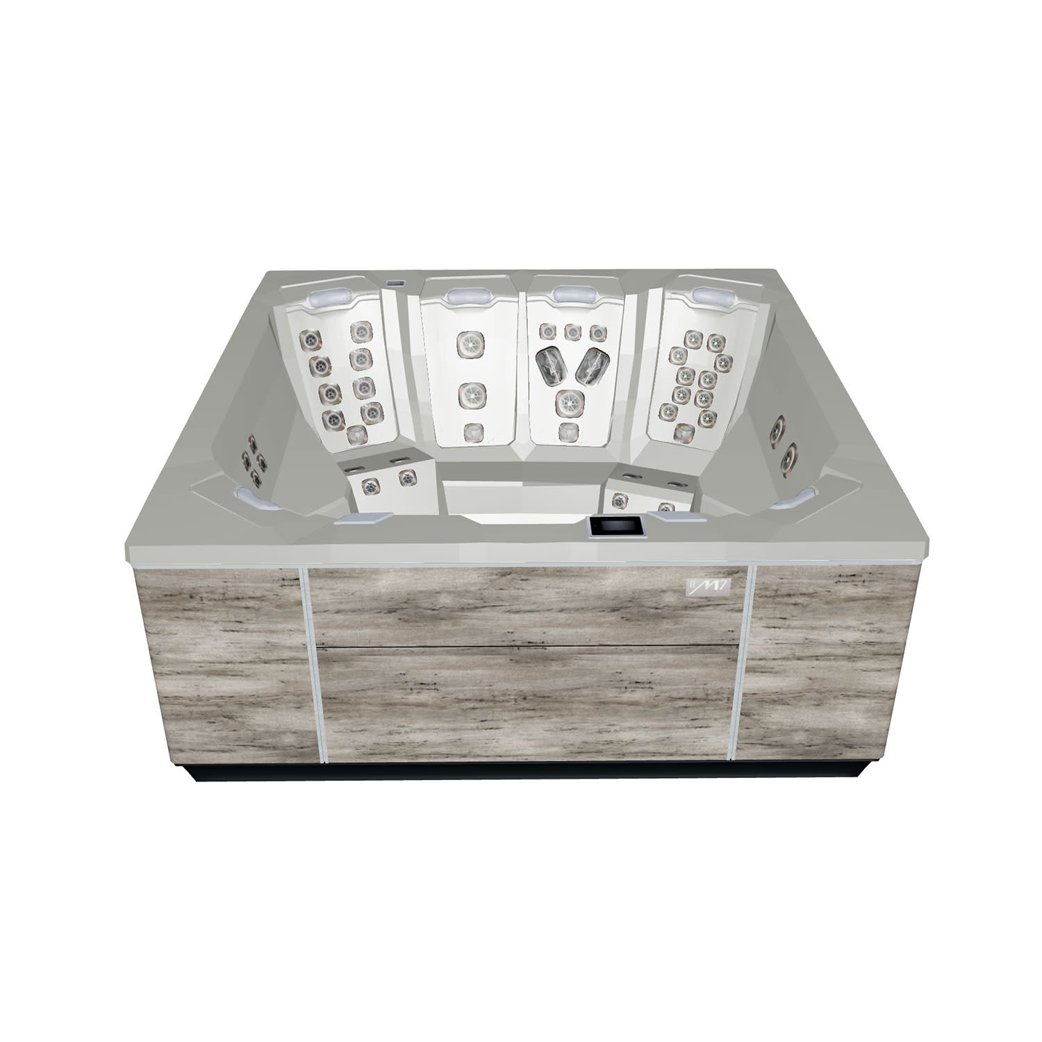 Bullfrog Spas Custom M7 Cinder - Stone - Livingstone Outdoor