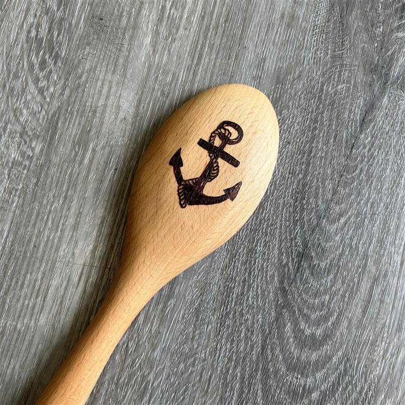 Anchor Wooden Spoon - Livingstone Outdoor