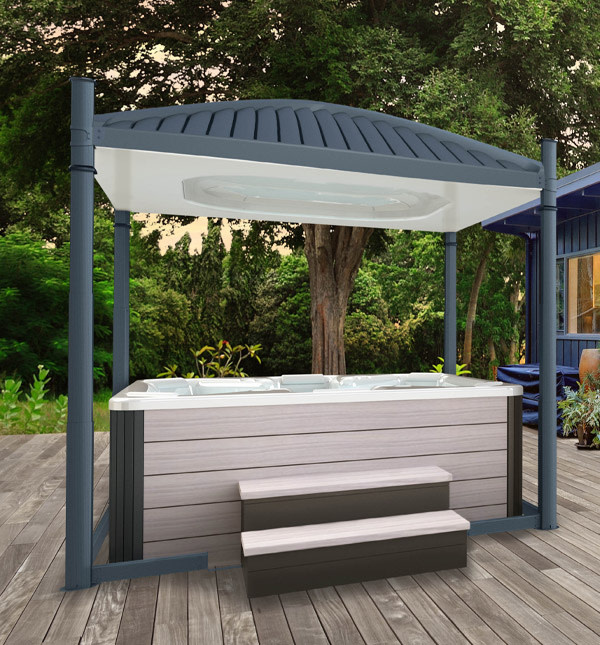 Oasis Darling with LED Lights Spa Cover - Livingstone Outdoor