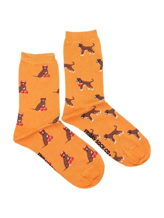 Women's Boxer Dog Socks - Livingstone Outdoor