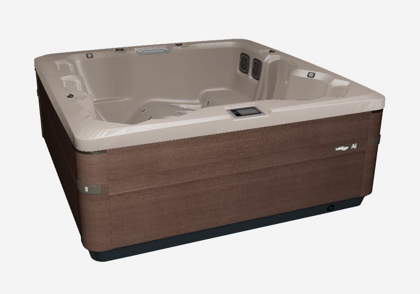Bullfrog Spas A7L Plus Woodland Brown-Almond - Livingstone Outdoor