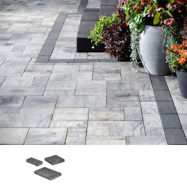 Belgard Origins 12 3 Piece 80mm / Layer (12sqft) - Livingstone Outdoor