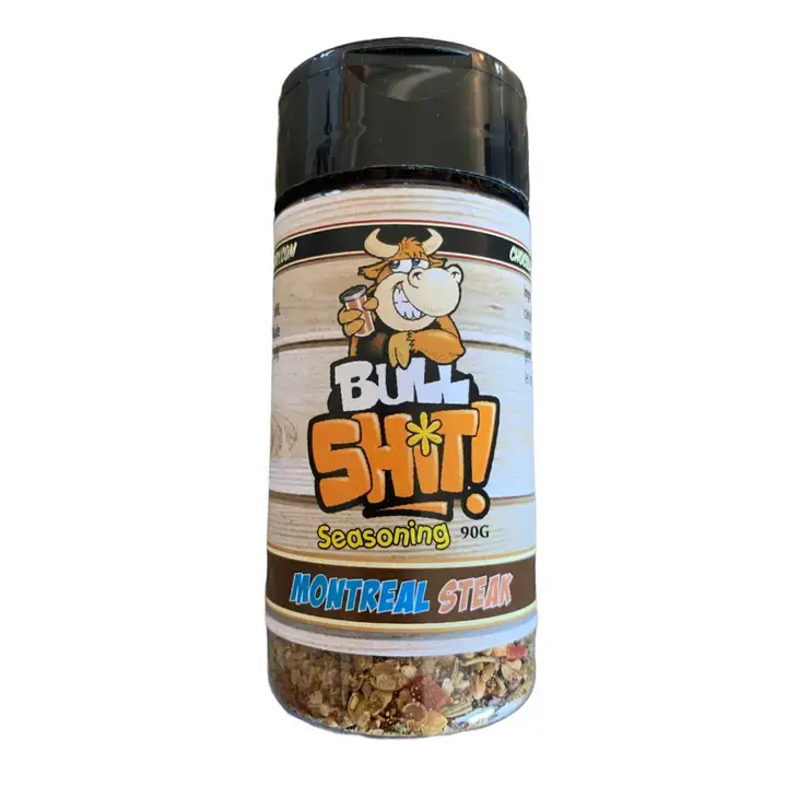 Chocolate Moose Fudge Factory Bull Shit Montreal Steak Seasoning 65g ...