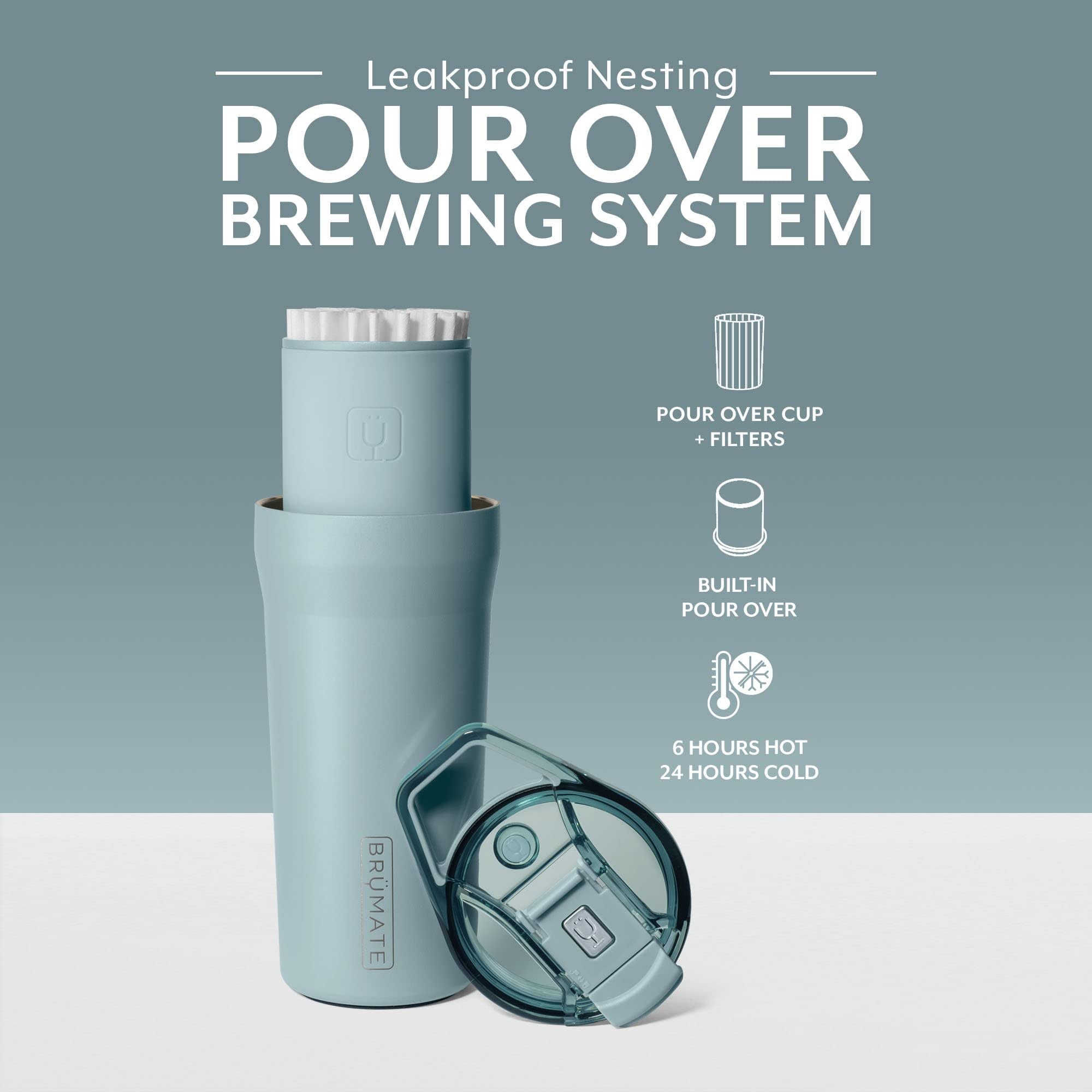 BruMate Pour Over 20oz. | Mist - Livingstone Outdoor