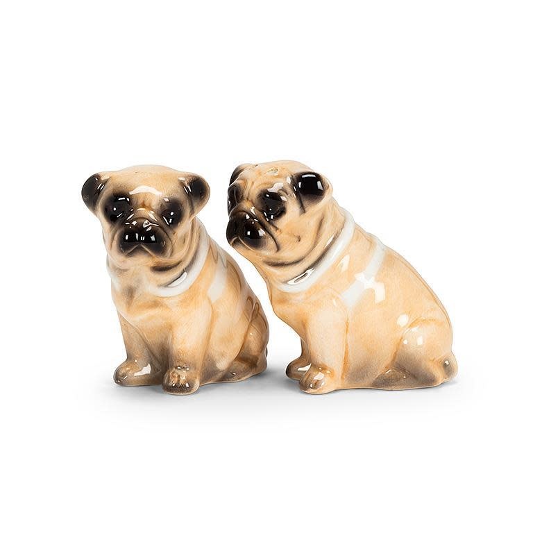 Abbott Collection Pug Dog Salt & Pepper Shaker - Livingstone Outdoor