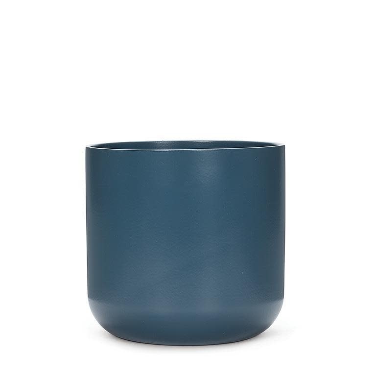 Abbott Collection Medium Classic Planter Dark Blue - Livingstone Outdoor
