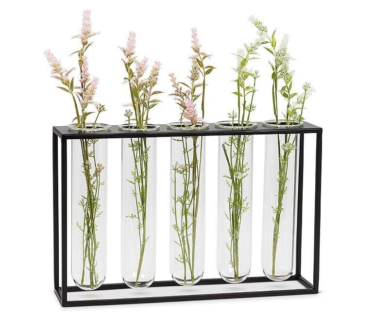 Five Tube Vase with Rack - Livingstone Outdoor