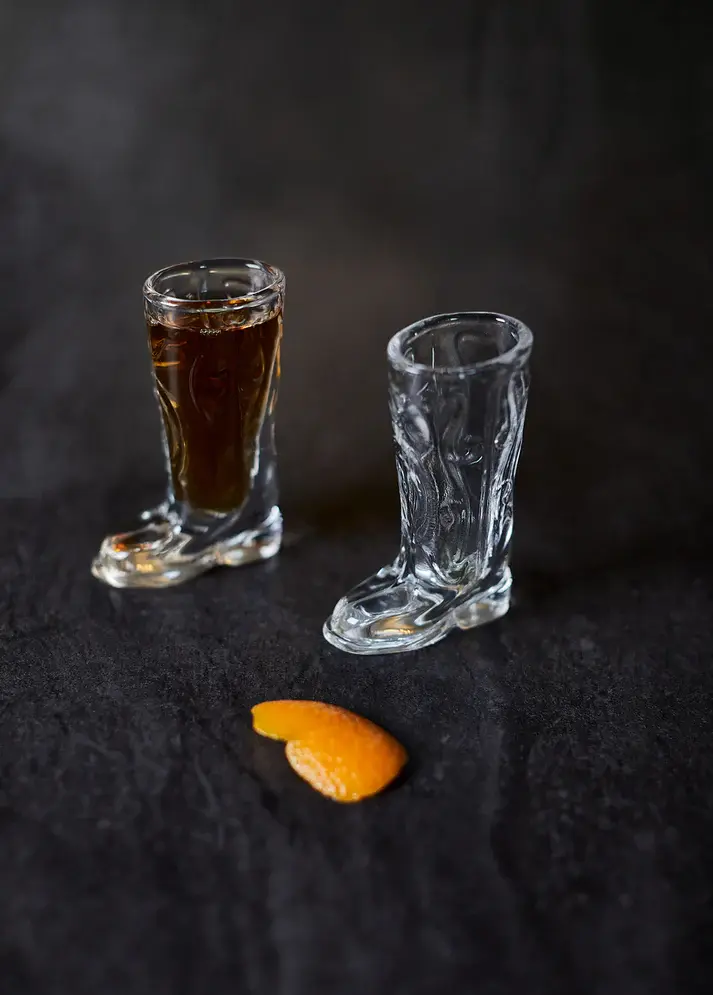 Cowboy Boot Shot Glasses - Set of 2 - Livingstone Outdoor