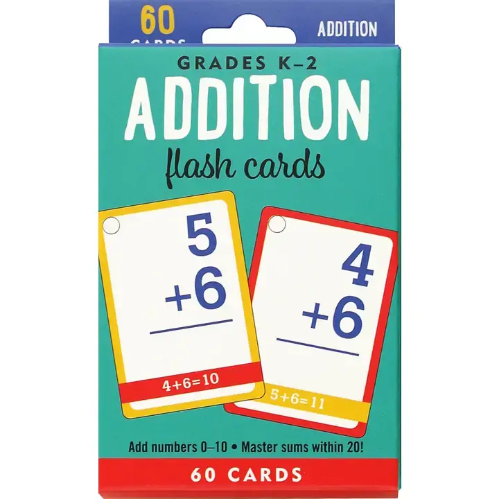Addition Flash Cards - Livingstone Outdoor