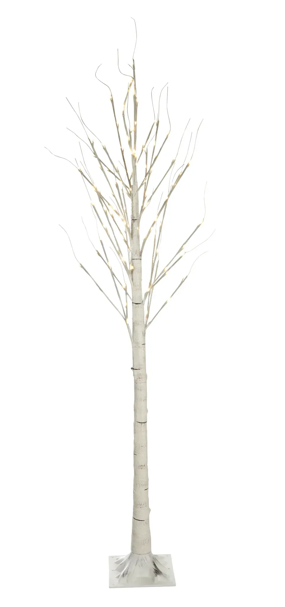 Birch Tree on Metal Base 83in. - Livingstone Outdoor