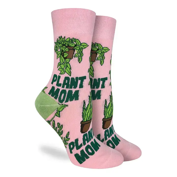 Good Luck Sock Women's Plant Mom Socks - Livingstone Outdoor