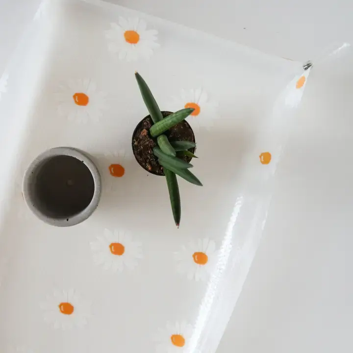 Plant Potting Mat - Daisy Design - Livingstone Outdoor