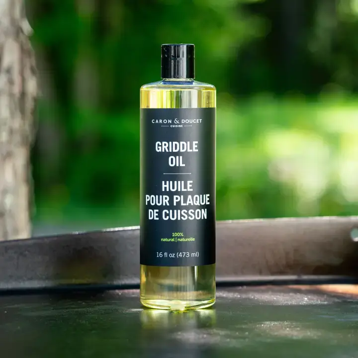 Caron & Doucet Griddle Oil 16oz. - Livingstone Outdoor