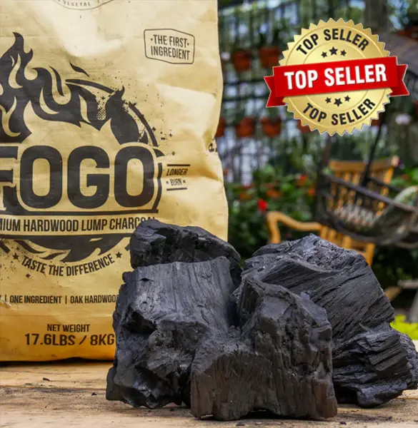 Super Premium Lump Charcoal - Gold (17.6lbs) - Livingstone Outdoor
