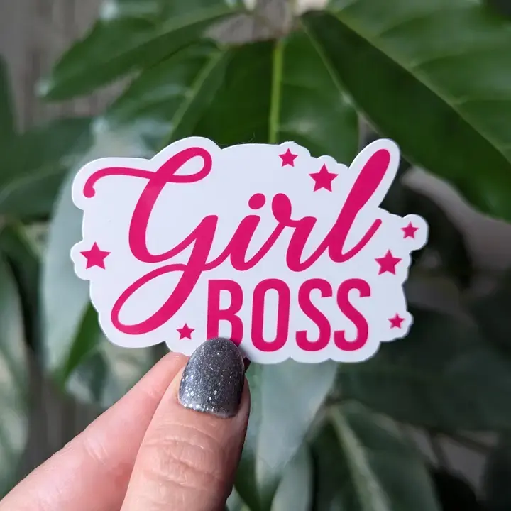 Moonlit Creations Girl Boss Vinyl Sticker - Livingstone Outdoor