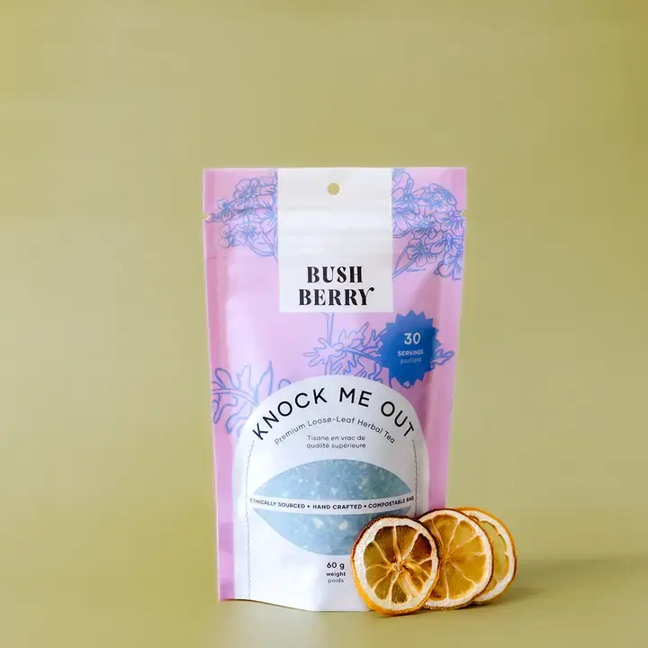Bush Berry Organic Knock Me Out Tea | with Valerian Root - Livingstone ...