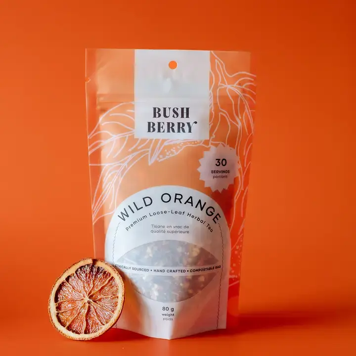 Bush Berry Organic Wild Orange Tea - Livingstone Outdoor