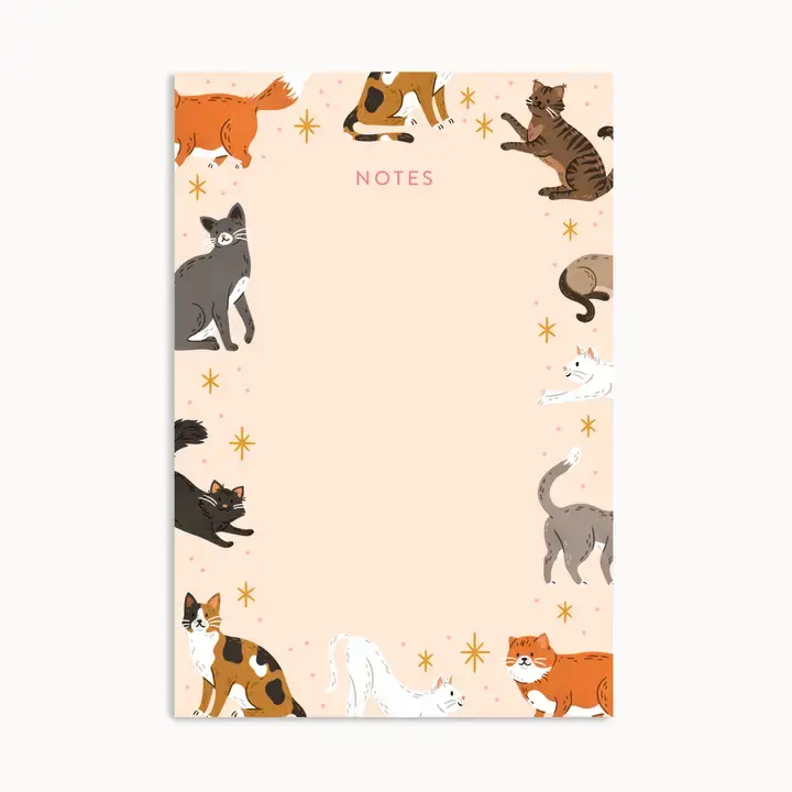 Cat Notes | Notepad - Livingstone Outdoor